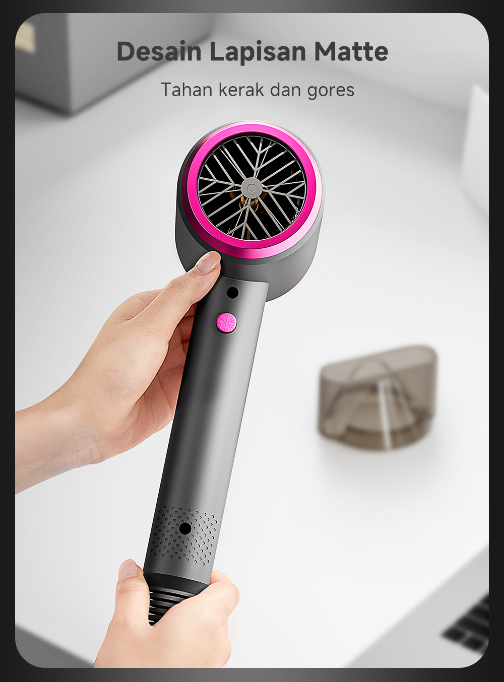 Jual SimplusPink Mini hair dryer low watt Profesional blower 3 Pilihan ...