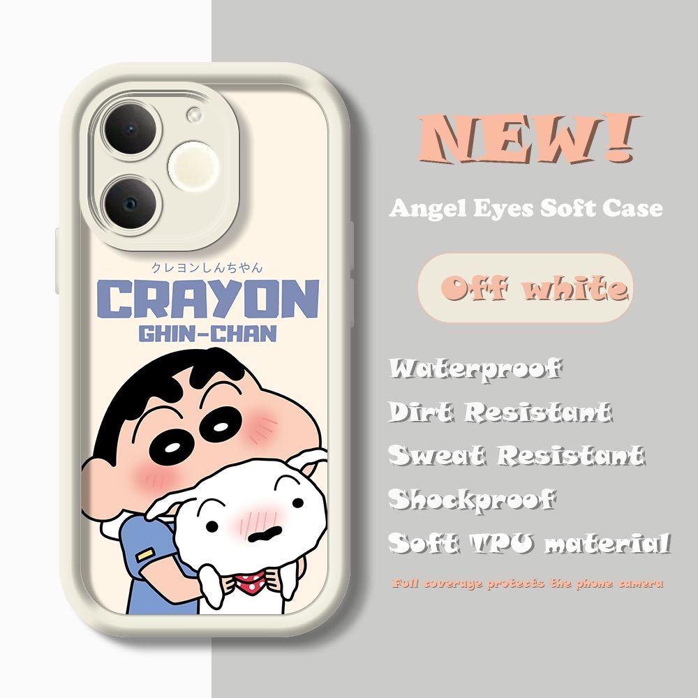 Jual Untuk Realme Note 70 Cartoon Crayon Shin-chan Phone Casing Soft ...