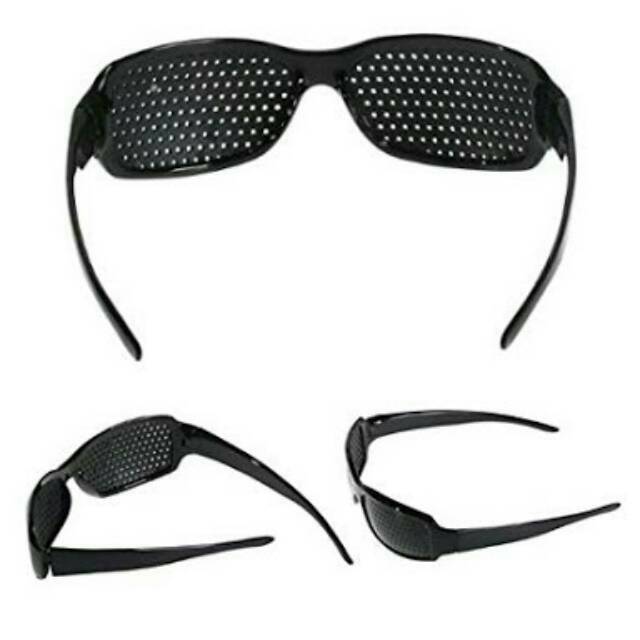 Jual KACAMATA TERAPI PINHOLE GLASSES KACA MATA MIN PLUS LAZY EYE MODEL ...