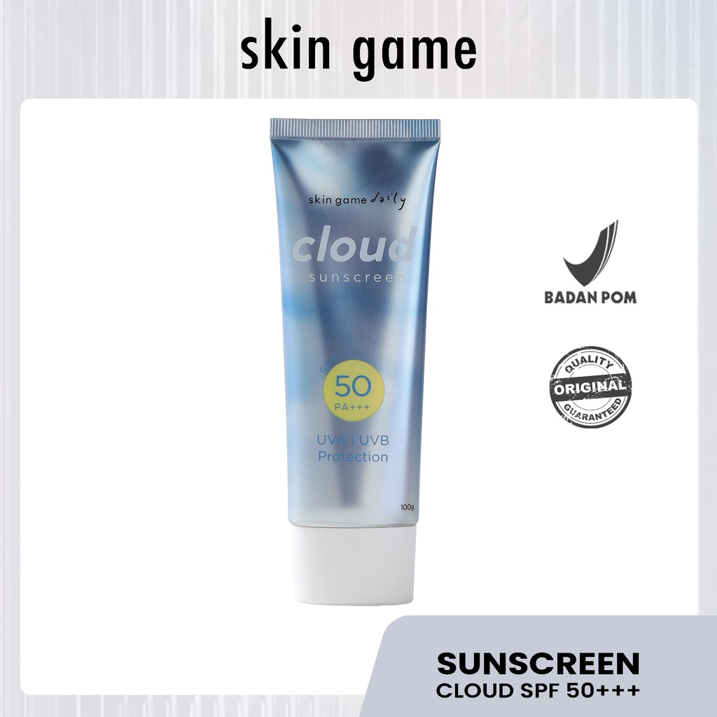 Jual Skin Game Cloud Hybrid Sunscreen SPF 50+++ | 80 gr | Shopee Indonesia