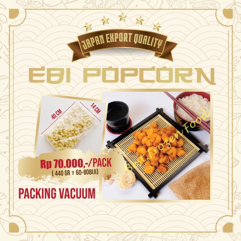 Jual Frozen Ebi Popcorn (440gr) | Shopee Indonesia
