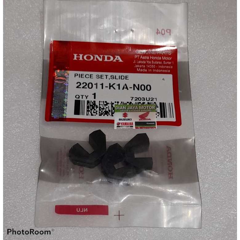 Jual AHM slider set K81 Pelastik klip Rumah Roller AHM K81 Honda Beat ...