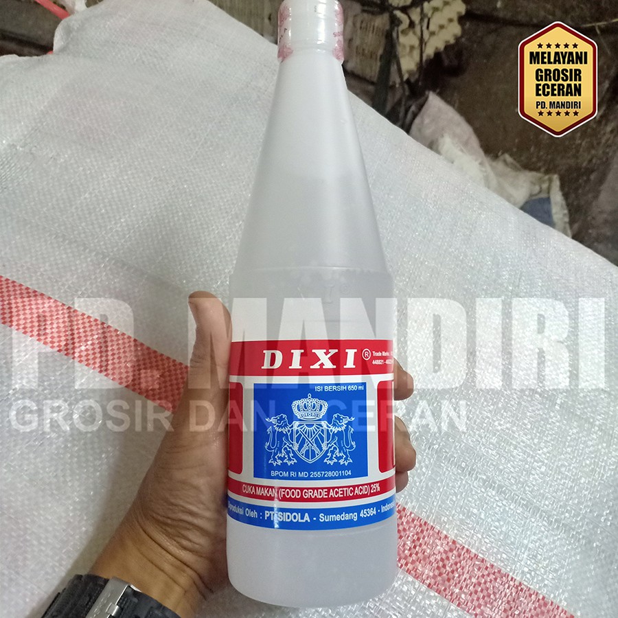 Jual DIXI CUKA 650 ML CUKA DAPUR | Shopee Indonesia
