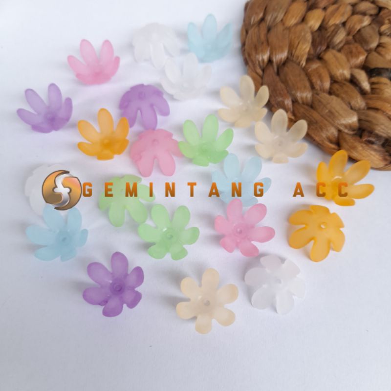 Jual Manik Kelopak Bunga Ice Mote Manik Cangkang | Shopee Indonesia