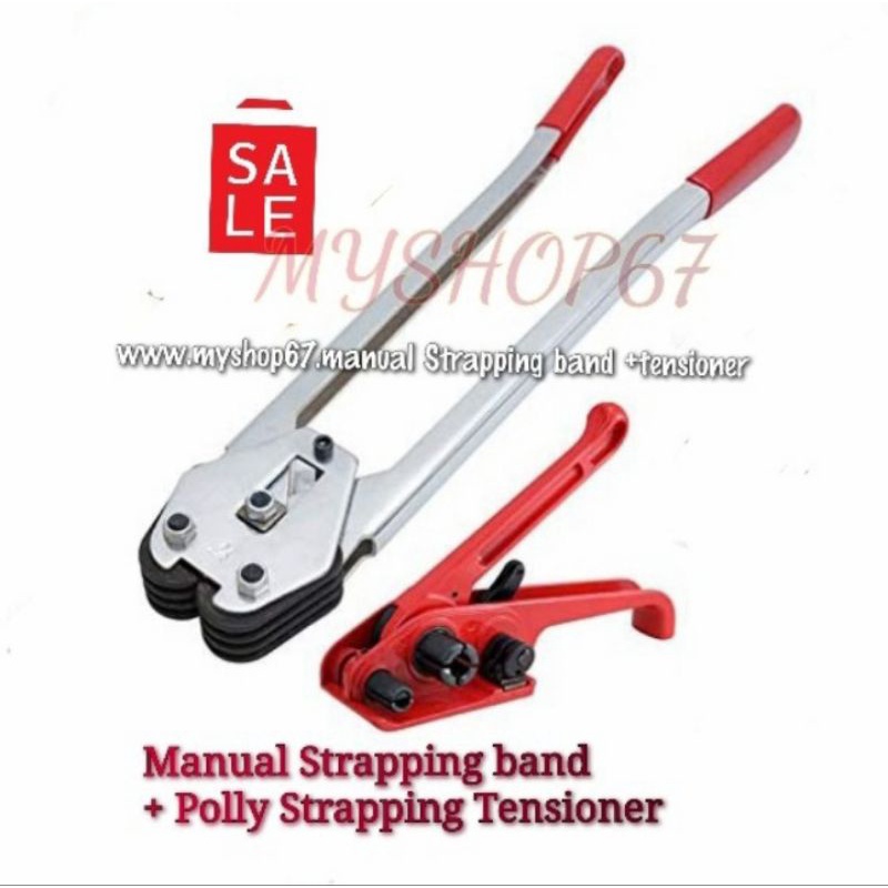 Jual Alat Mesin packing strapping band tali klem mesin manual pengikat ...