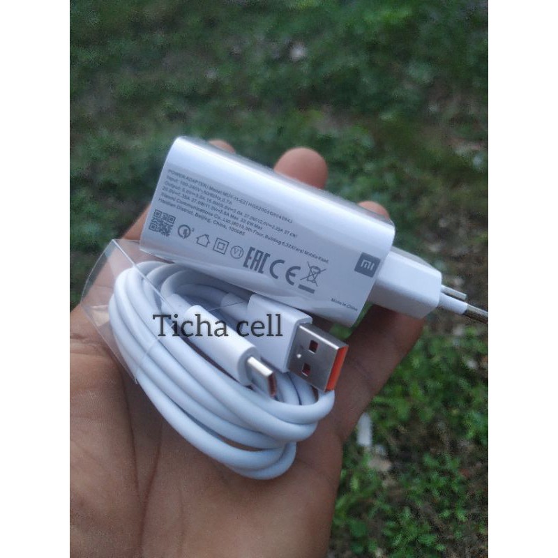 Jual CHARGER XIAOMI 33W USB TYPE C REDMI NOTE 10 MI10 POCO F2 X3 X3 PRO ...