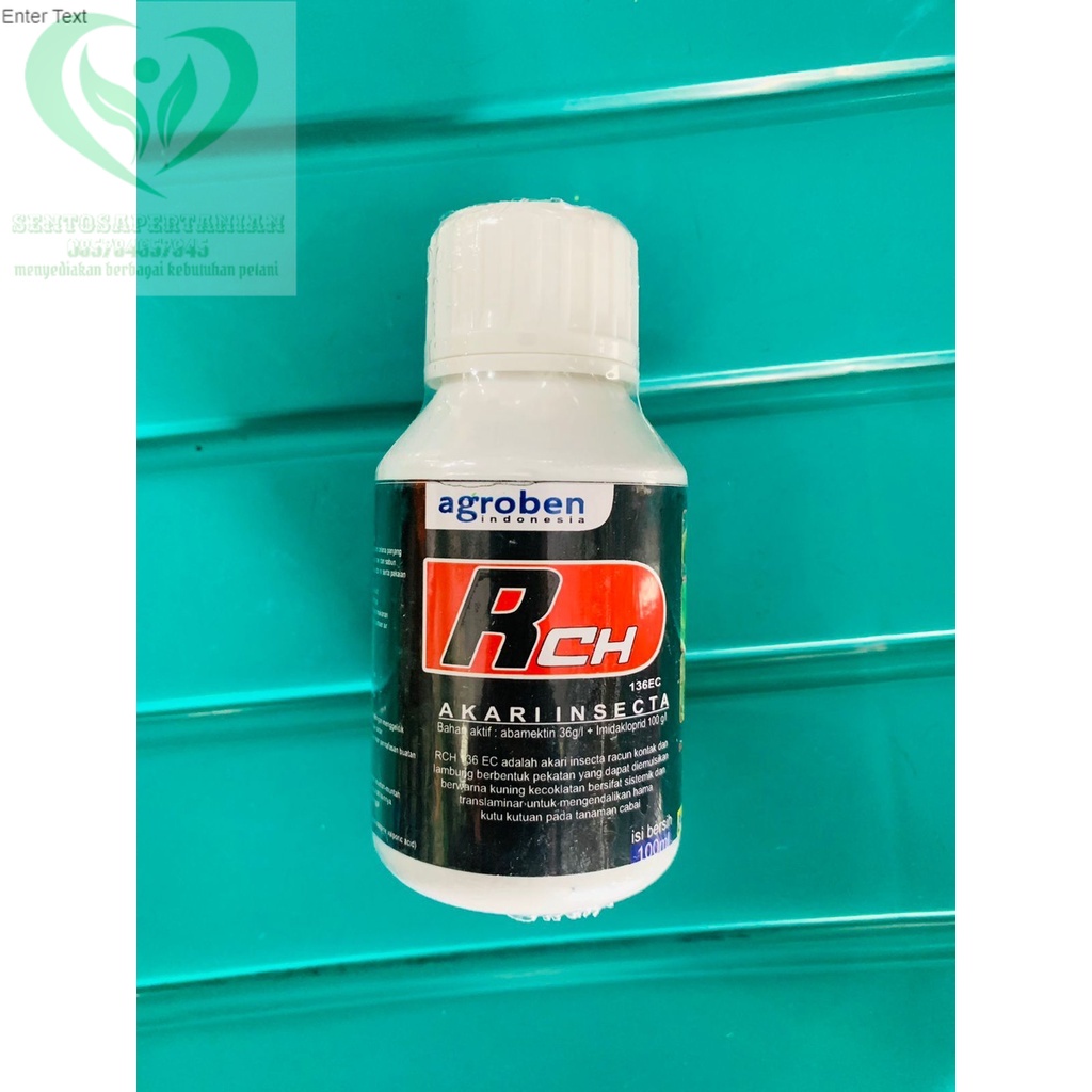 Jual insektisida & akarisida RCH 136EC isi 100gr dari AGROBEN | Shopee ...