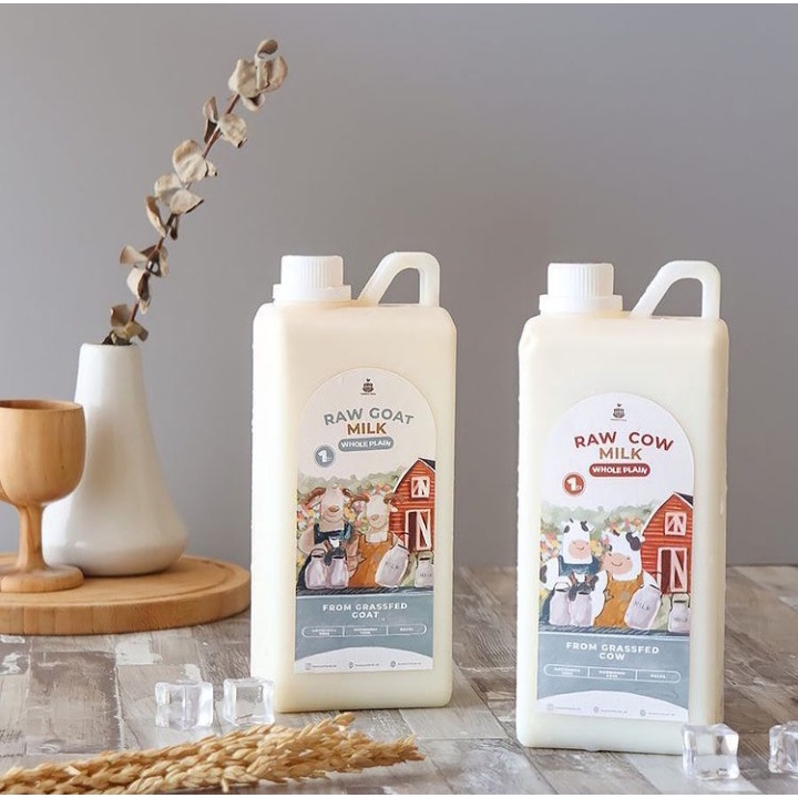 Jual Honest Farm - Raw Milk - Susu Sapi grassfed - Susu kambing segar ...