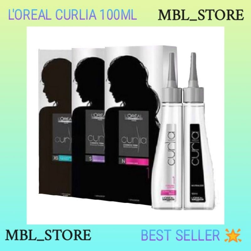 Jual Loreal Professionnel Curlia 2x 100ml obat keriting | Shopee Indonesia
