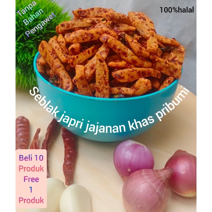 Jual BASRENG JAPRI/BASO GORENG JAJANAN KHAS PRIBUMI 250GR | Shopee ...
