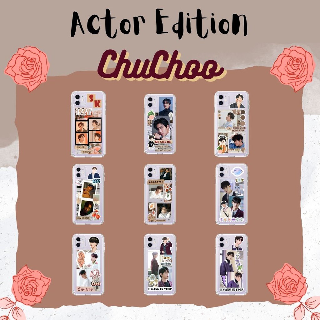 Jual ChuChoo DIY Case Actor Edition - Song Kang, Nam Joo Hyuk, Seon Ho ...