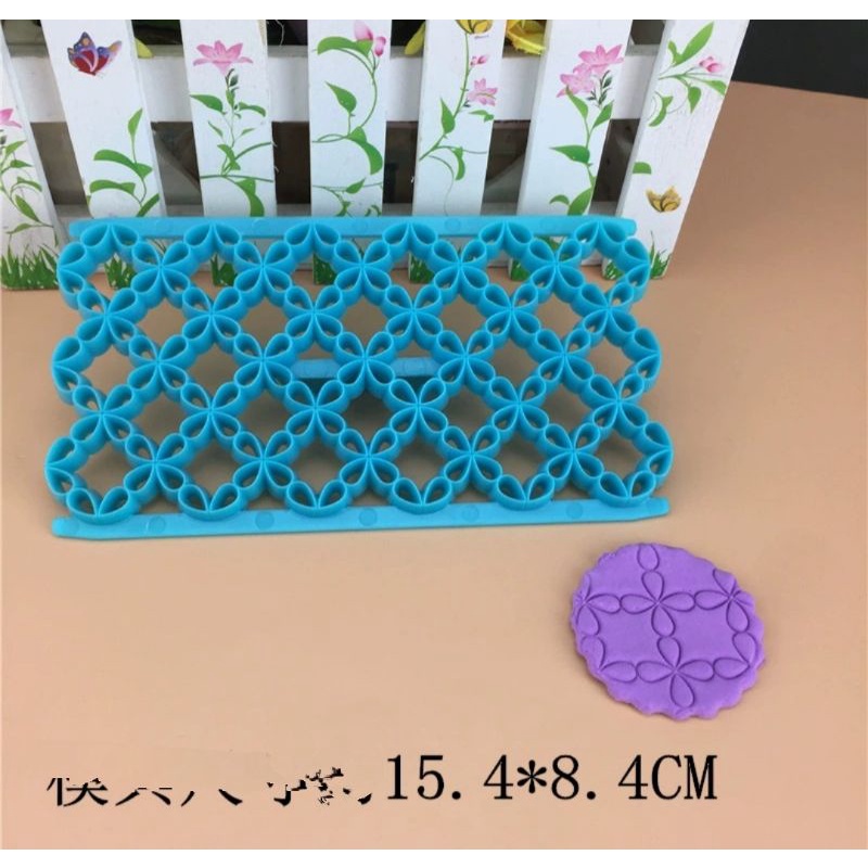 Jual Embosser stamp cetakan pola ukiran fondant embos pattern | Shopee ...