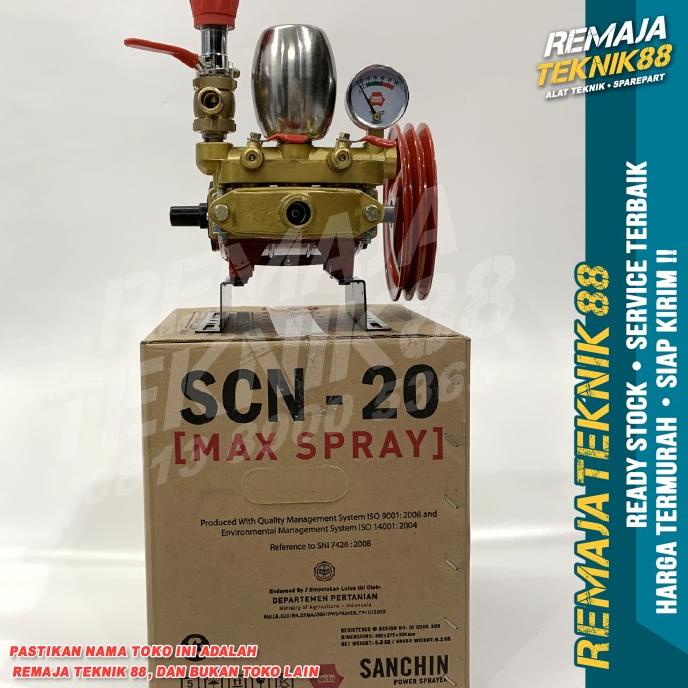 Jual MESIN CUCI STEAM BENSIN / ENGINE POWER JET SPRAYER / SANCHIN SCN 20 | Shopee Indonesia
