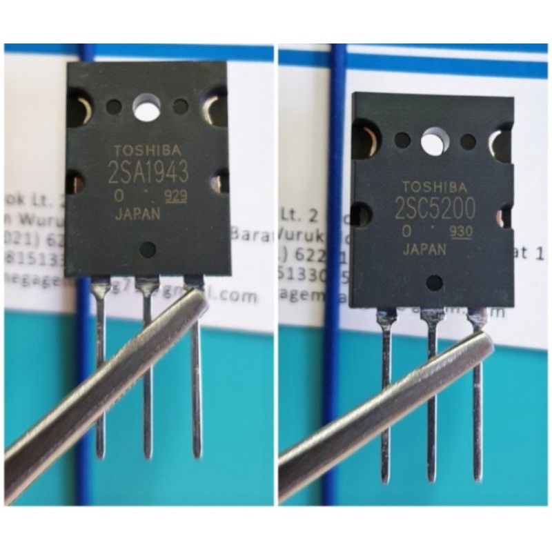 Jual Transistor TOSHIBA A1943 Dan C5200 | Shopee Indonesia