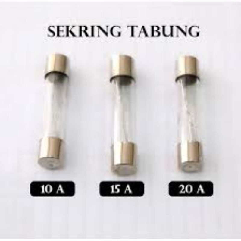 Jual Sekring Botol Tabung 10A / 15A / 20A / 25A / 30A | Shopee Indonesia