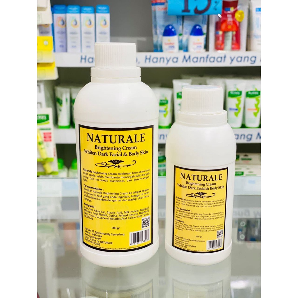 Jual NATURALE BLEACHING CREAM BPOM / BLEACHING BADAN / PEMUTIH BADAN ...