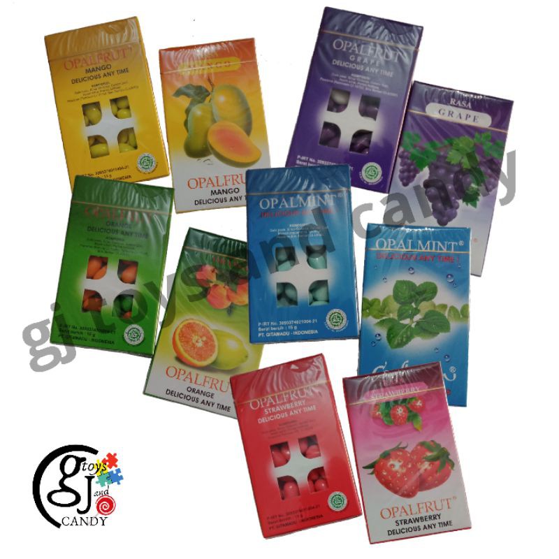 Jual PERMEN JADUL PERMEN JENDELA PERMEN RASA BUAH PERMEN OPALFRUT ...