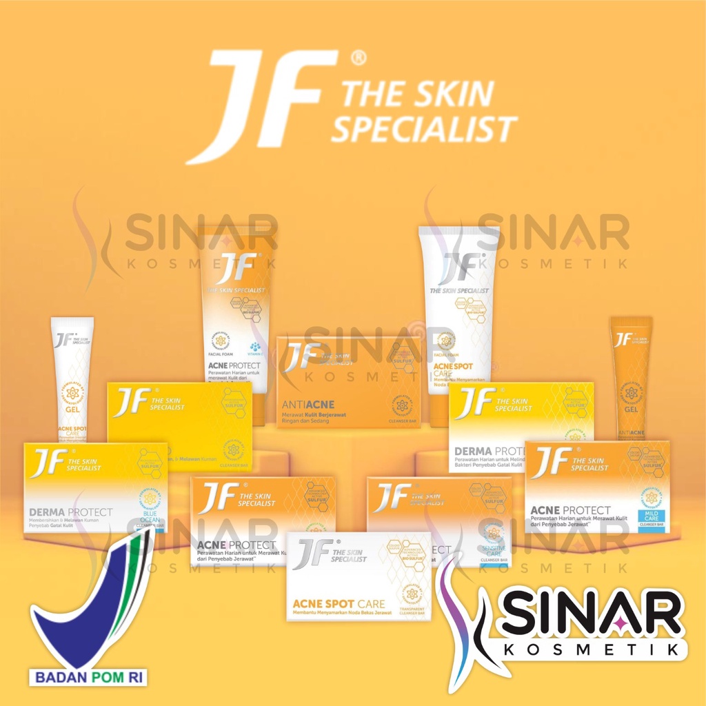 Jual JF Sulfur The Skin Specialist / Acne Care / Bar Soap / Facial Foam ...