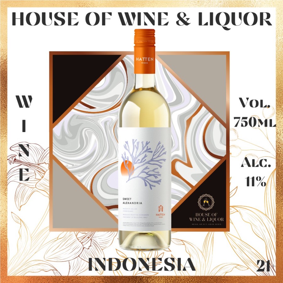 Jual Hatten Sweet Alexandria 750 ML ( Sweet White Wine ) | Shopee Indonesia