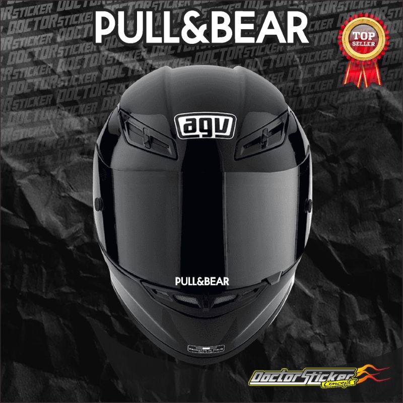 Jual Stiker Helm Sticker Pull&Bear Cutting stiker helm | Shopee Indonesia