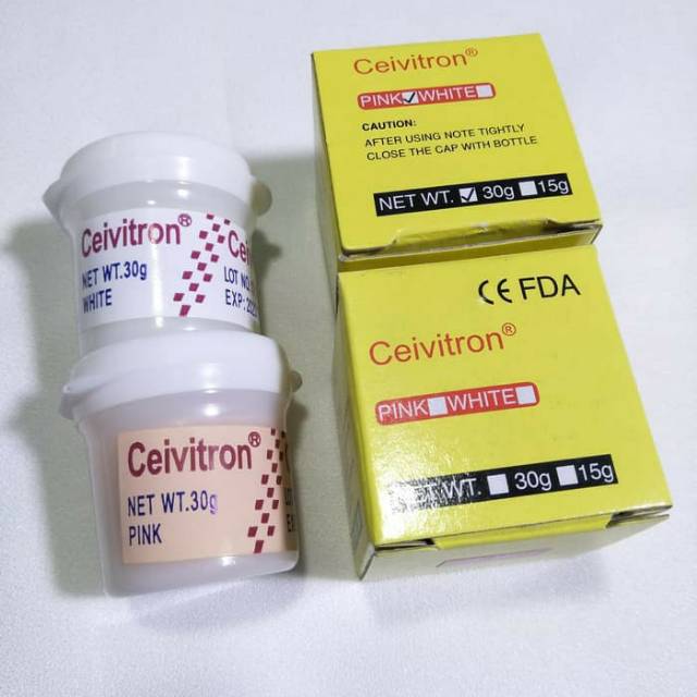 Jual CEIVITRON WHITE PINK CAVIT CAVITON Tambalan Gigi Sementara ...