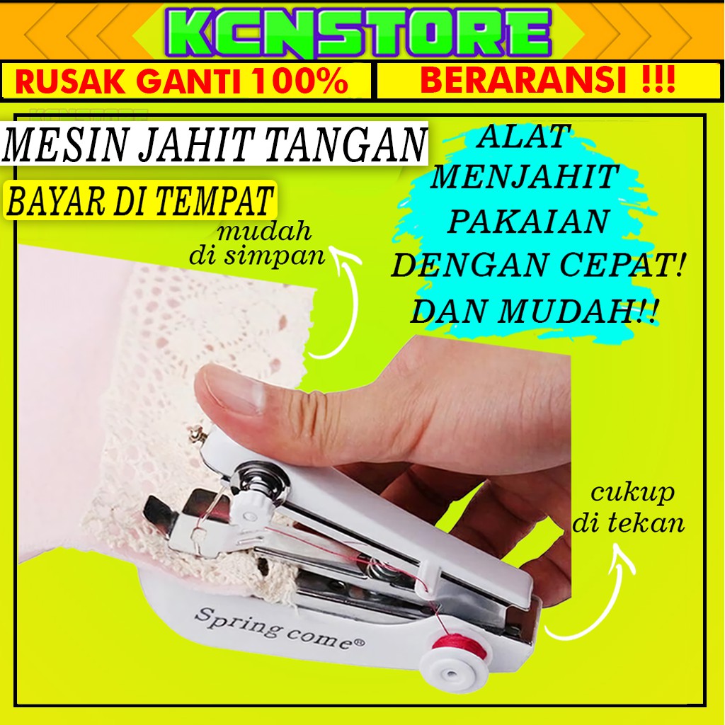 Jual MESIN JAHIT TANGAN PORTABLE ALAT JAHIT JAIT MENJAHIT TANGAN MINI ...