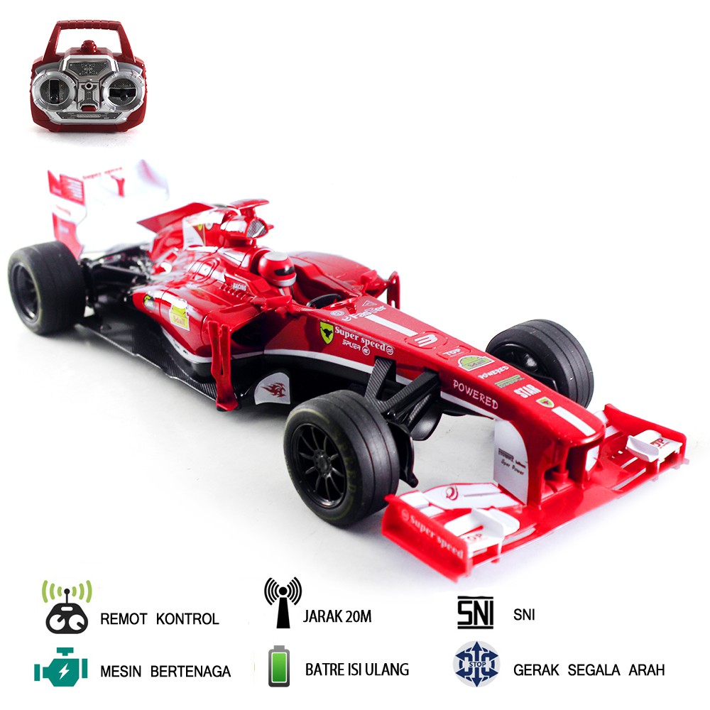 Jual Mobil Remot Kontrol Rc Super Formula Turbo (Ukuran Besar) | Shopee ...