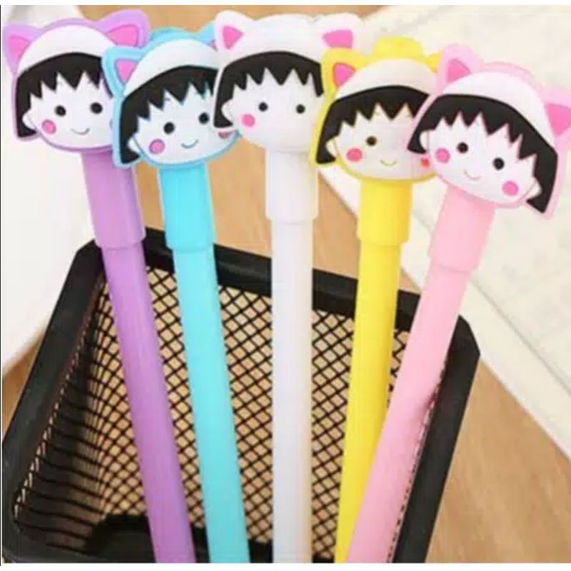 Jual Pulpen Gel / Pulpen Karakter / Pulpen Maruko / Stationery / Fancy ...