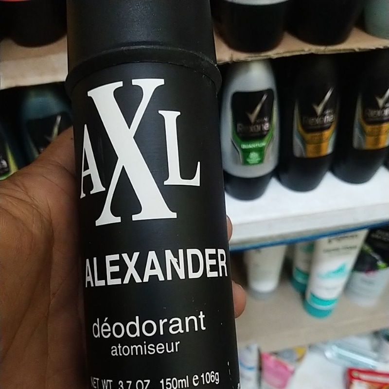 Jual Axl alexander deodorant spray//parfum 150ML | Shopee Indonesia