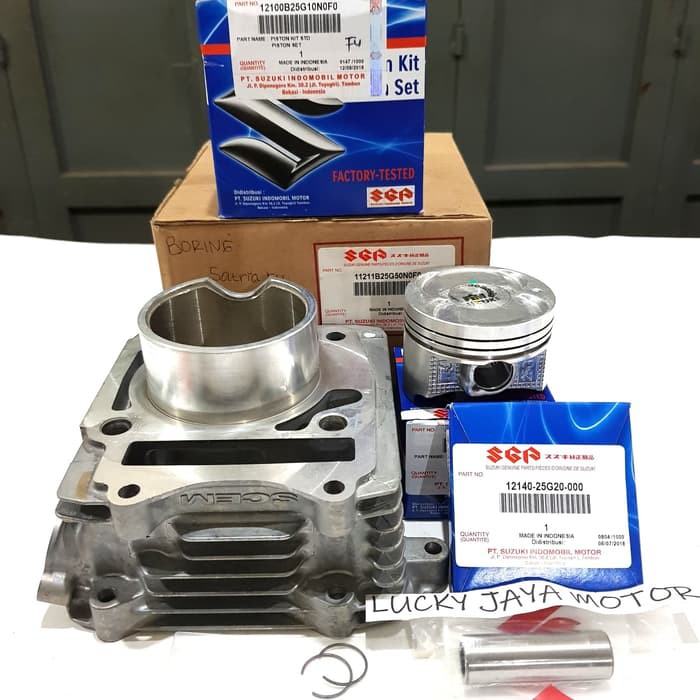 Jual Block Blok cylinder seher boring satria fu 150 lama Original | Shopee Indonesia