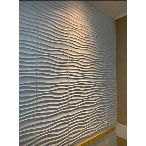 Jual panel 3D beton/ dekorasi dinding/ wallpanel 3D (harga per m² ...