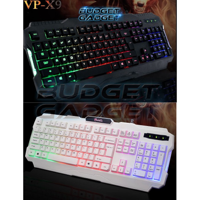 Jual Gaming Keyboard USB Wired with LED Backlight - VP-X9 | Shopee ...