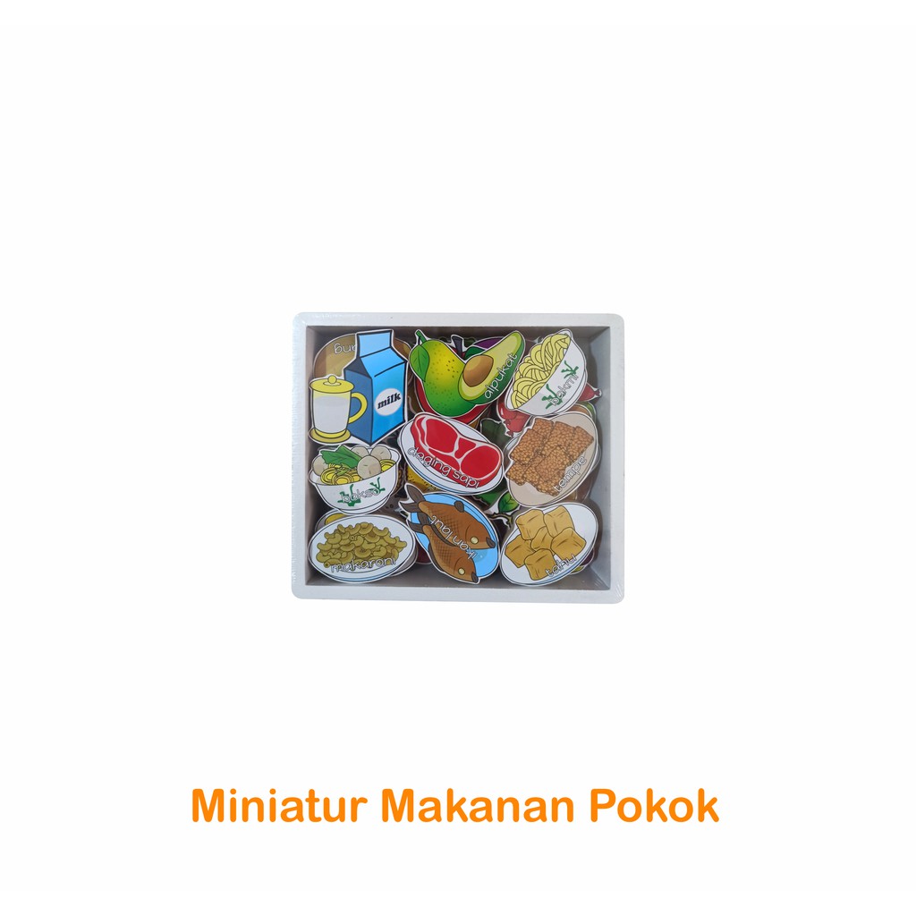 Jual Balok Miniatur Makanan Pokok | Shopee Indonesia