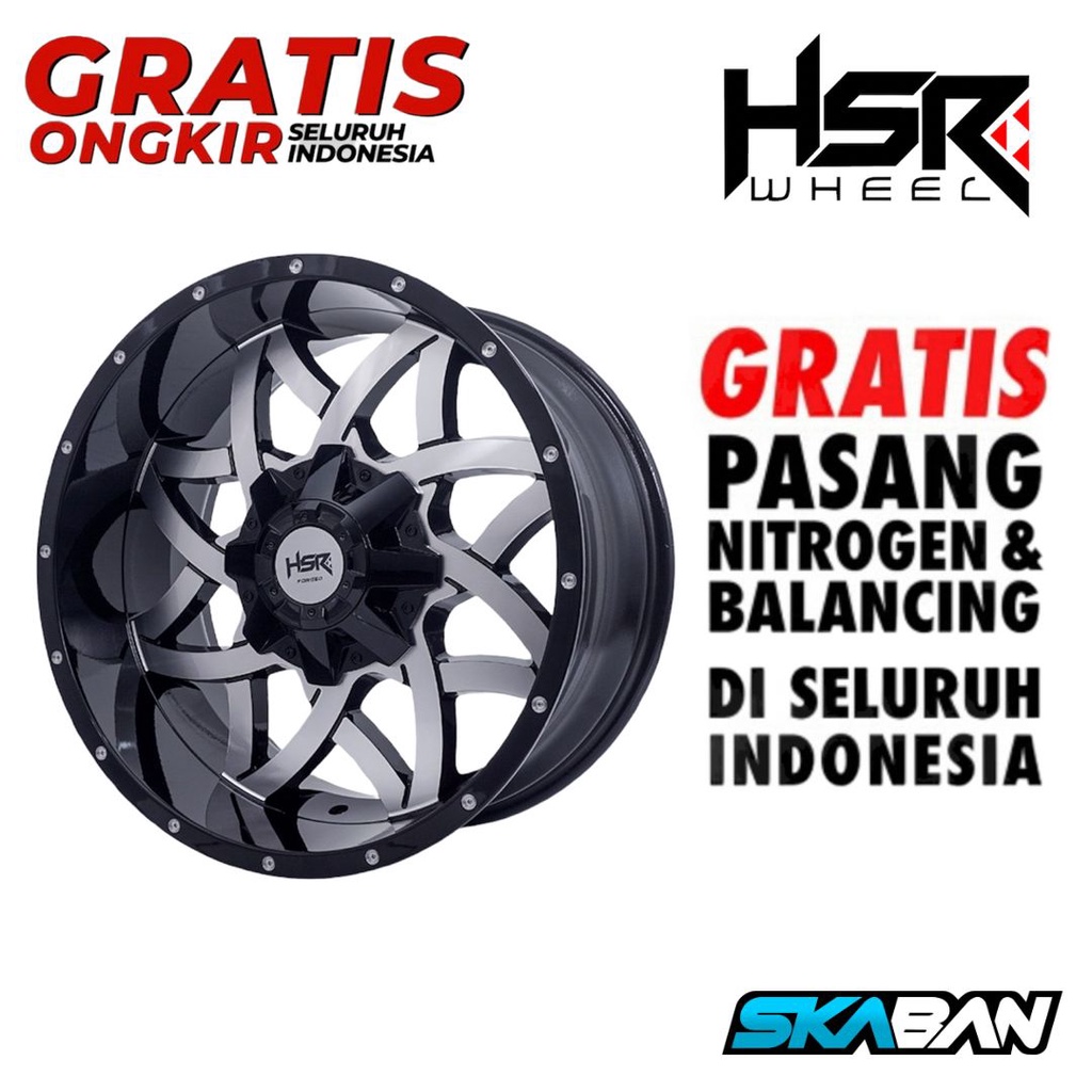 Jual VELG MOBIL RING 20 FG TOBU 1011 HSR R20X10 H10X127-139,7 ET-12 MB ...