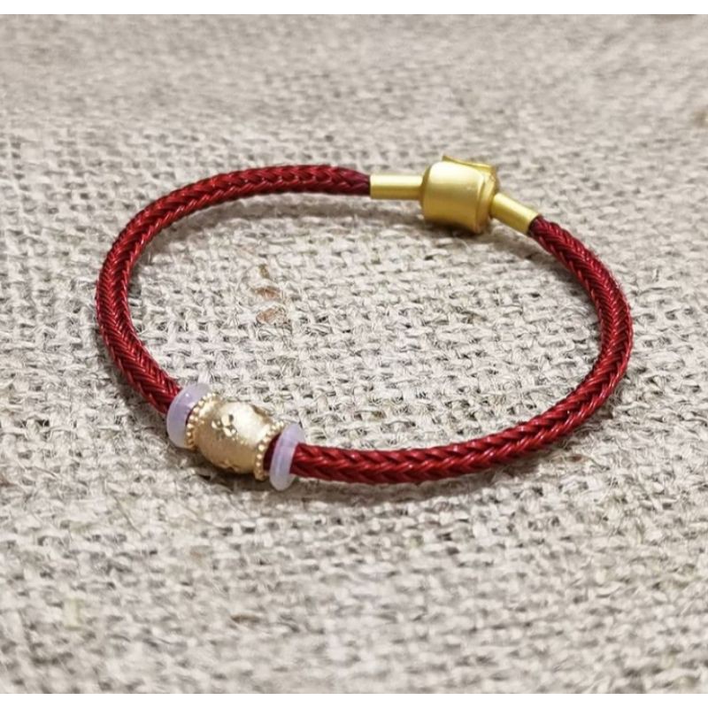 Jual Gelang tali pandora emas asli 6k | Shopee Indonesia
