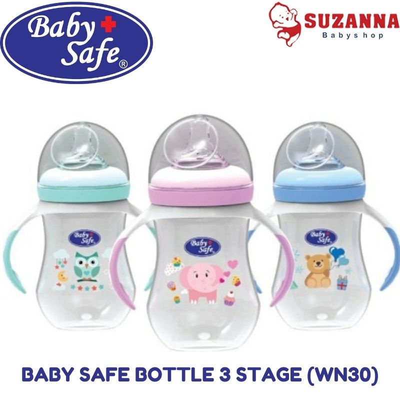 Jual Baby Safe WN30 -- Bottle Stage 3 // 250 ml | Shopee Indonesia