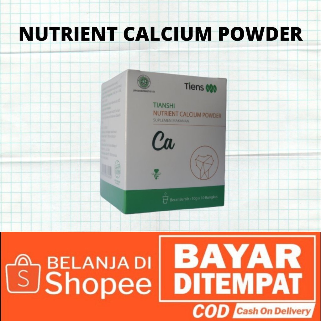 Jual ORIGINAL Tiens Nutrient Calcium NHCP Isi 10 Sachet | Shopee Indonesia