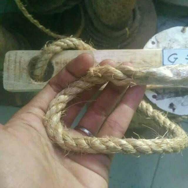 Jual TALI TAMBANG RAMI GONI/MANILA/GURITA/VINTAGE 8 MM | Shopee Indonesia