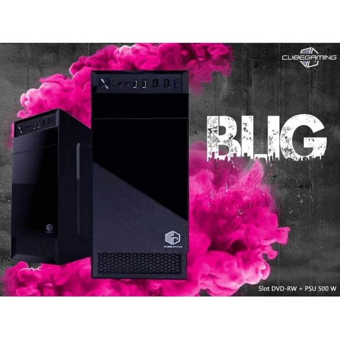 Jual Cube Gaming Blig + Psu 500W - Casing Computer Murah | Shopee Indonesia