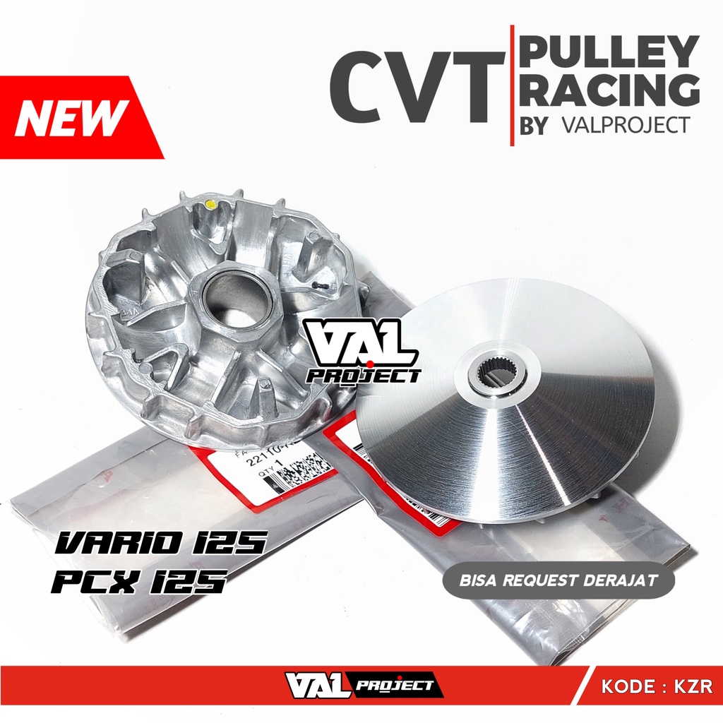 Jual Pulley Rumah Roller Custom Vario 125 Pcx 125 Pulley Racing Upgrade ...