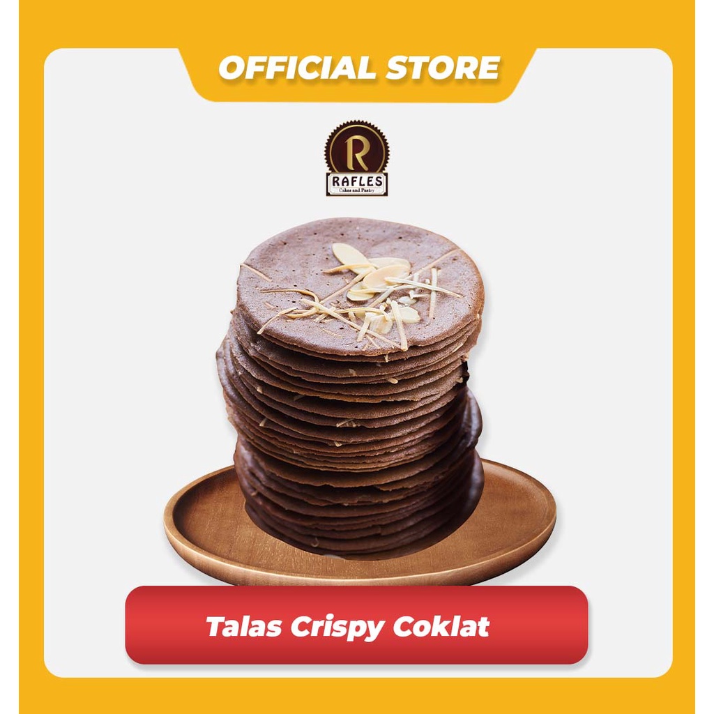 Jual Rafles Official - Talas Crispy Coklat | Shopee Indonesia