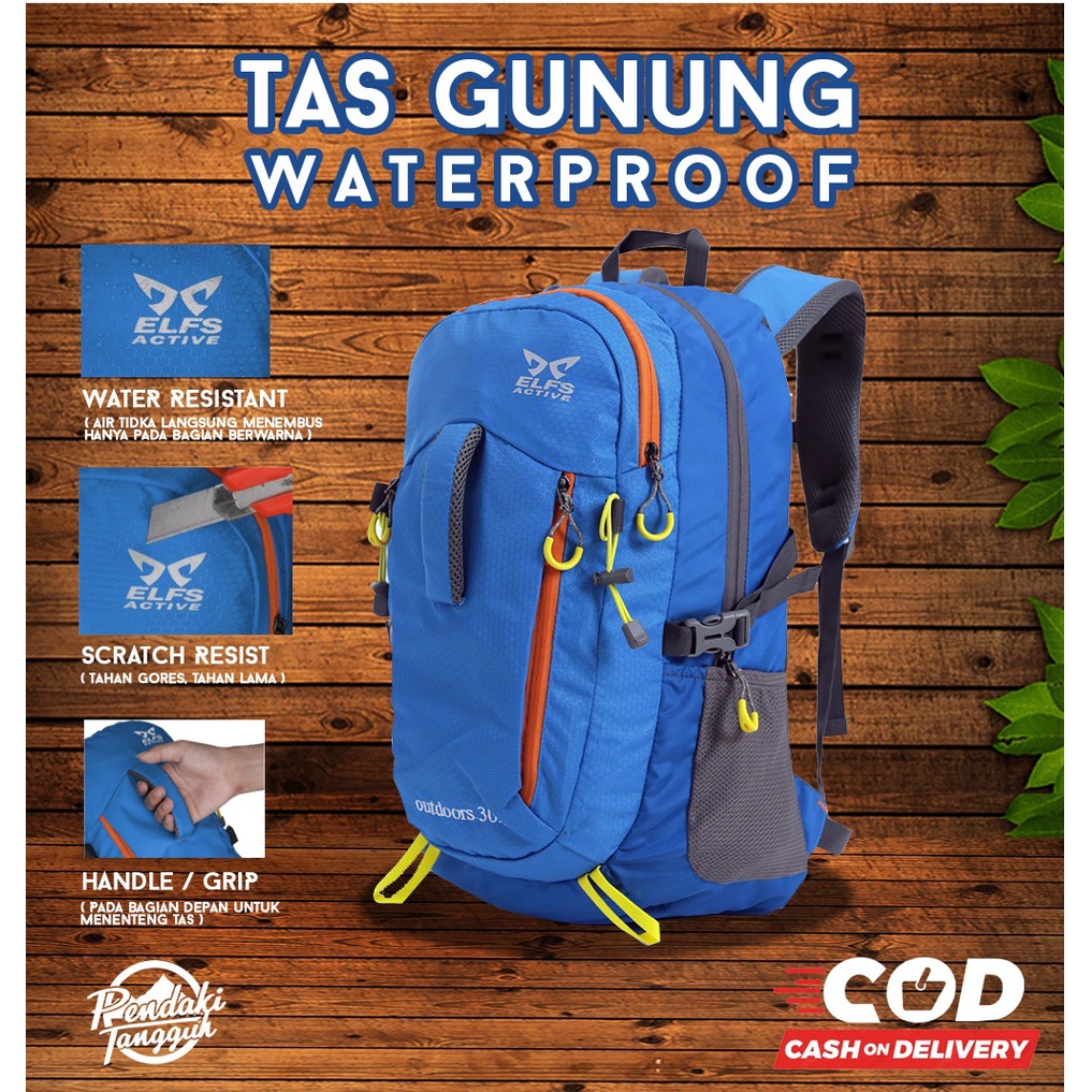 Jual Tas Gunung Carrier Carier 40L Backpack Pria Waterproof Tas Pria ...