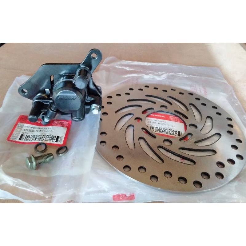 Jual Piringan Cakram Plus Kaliper/Caliper Pala Babi Cakram Assy Depan Blade Revo Absolute 110 ...