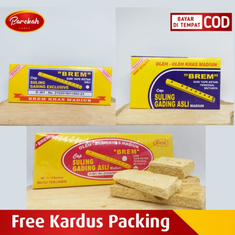 Jual Brem Khas Madiun Asli Cap Suling Gading | Shopee Indonesia