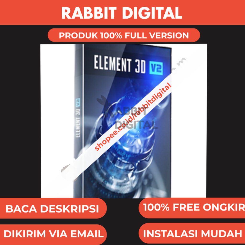 Jual [Win] Video Copilot Element 3D 2 for AE - Plugin 3D Canggih untuk AE Memungkinkan Pengguna ...