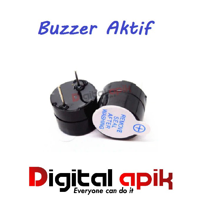 Jual Buzzer Aktif 5V Alarm Buzer active Speaker Universal Sound Arduino ...