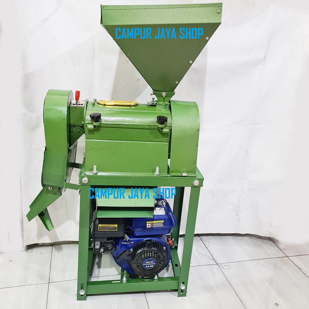 Jual Mesin Giling Padi Gabah Jadi Beras TIGER Mesin Penggerak Engine ...