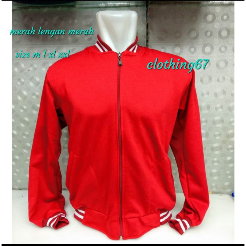 Jual JAKET VARSITY POLOS ZIPER,BASEBALL RESLETING PRIA DAN WANITA ...
