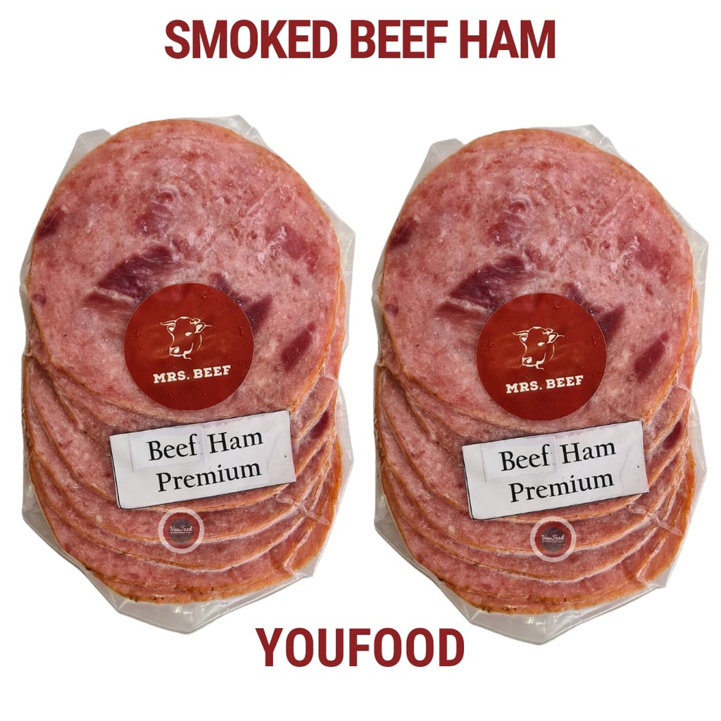 Jual Smoked Beef Ham - Daging Ham Sapi Premium 500gr | Shopee Indonesia