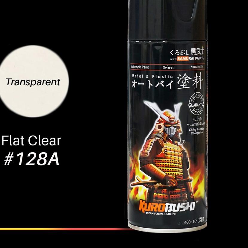 Jual Samurai Paint Clear 1k #128A Clear Doff ( isi 400 ml & warna ...